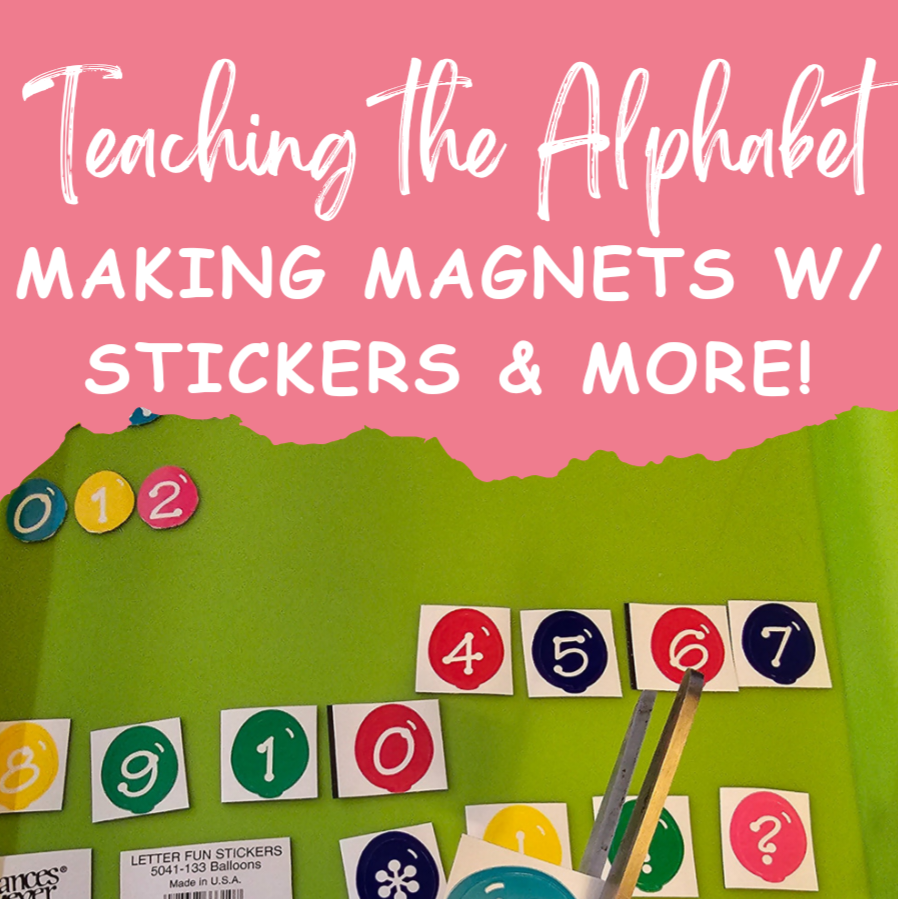 Learning the Alphabet & Identifying Letters – Welcome to CraftingGlow